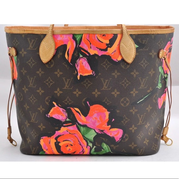 Louis Vuitton | Bags | Authentic Louis Vuitton Monogram Rose Neverfull ...